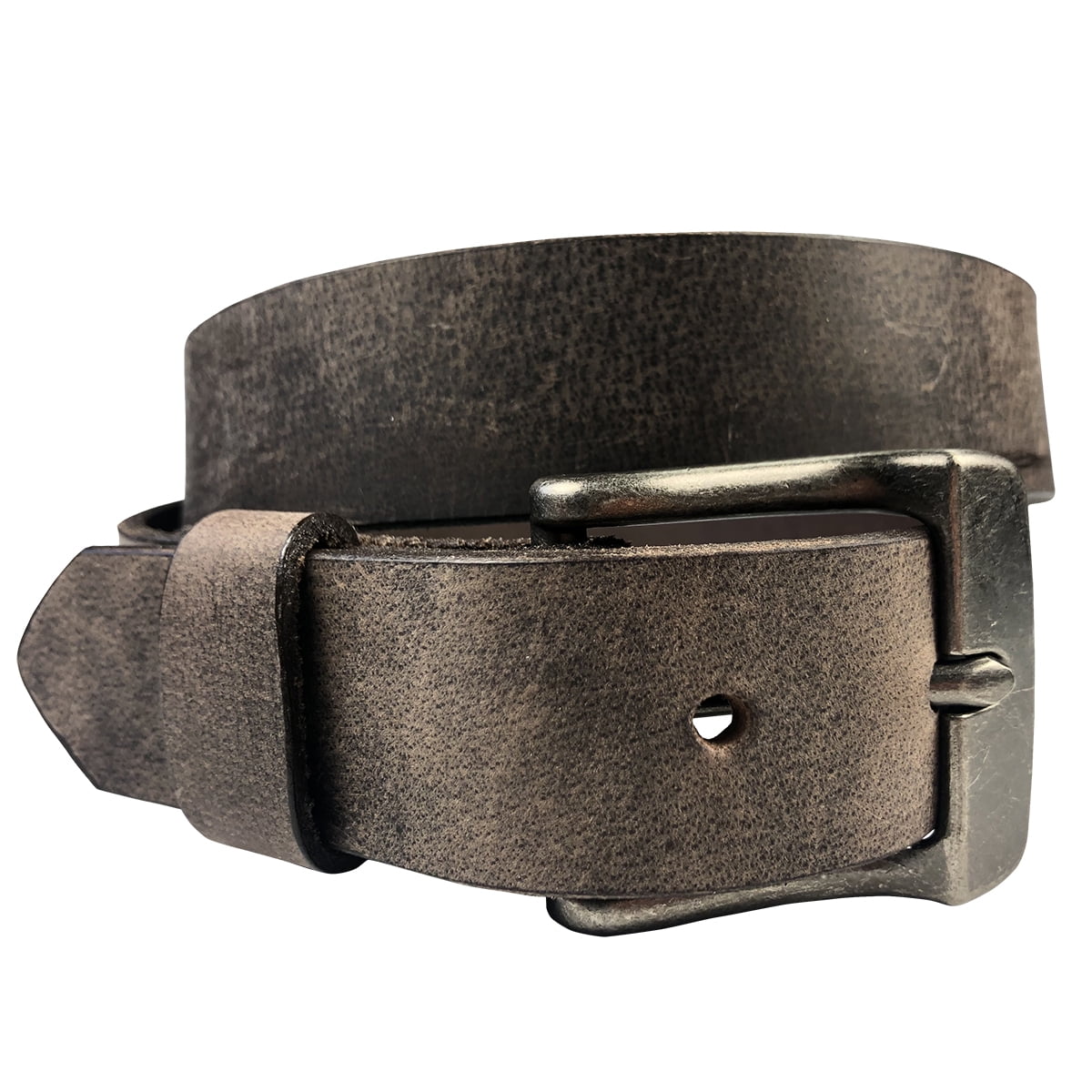 1.25"(32mm) Crazy Horse Solid Buffalo Leather Belt Handmade in Canada ...