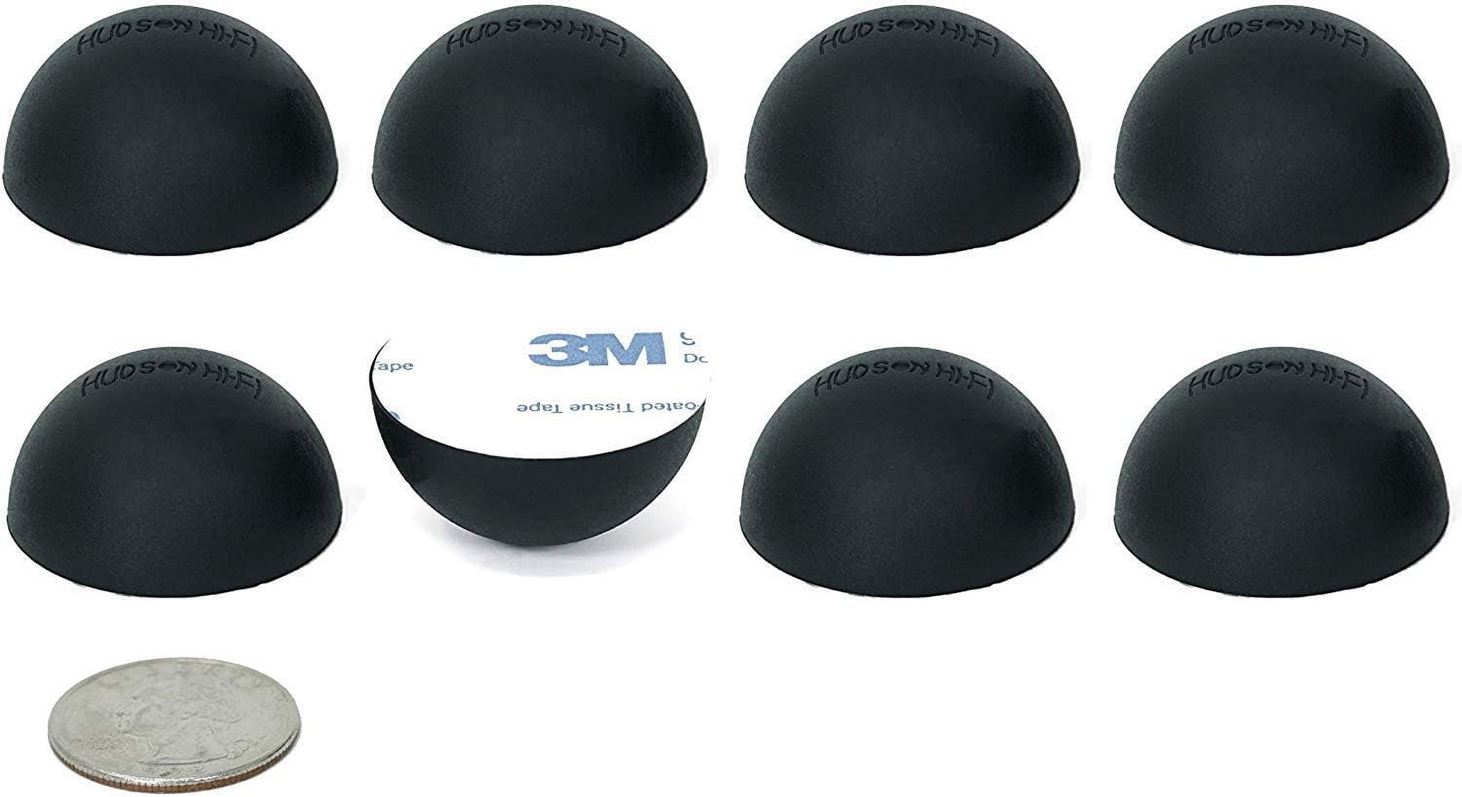 1.25" Platinum Silicone Speaker Isolation Pads - 8-Pack Non-Skid ...