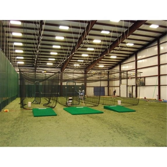 1.25 in. Batting Cage with Square Mesh Net, 10 in. - Walmart.com