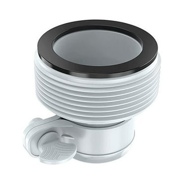 4" White Swimming Pool or Spa Threaded Hose Adapter - Walmart.com