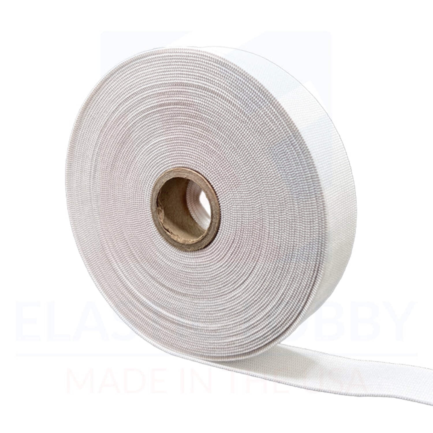 1" (25mm) Heavy White Knitted Elastic - US Made - 5 yards - Walmart.com