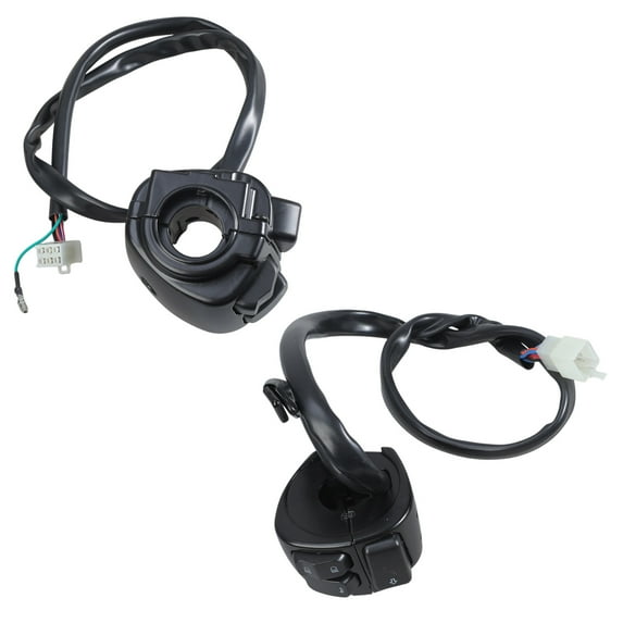 1'' 25mm Motorcycle Handlebar Control Turn Horn Start Button Modified ...