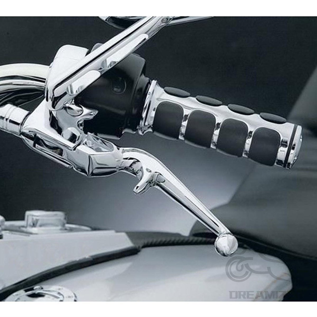 1'' 25mm Motorcycle Handlebar Hand Grips for Harley Davidson Touring ...