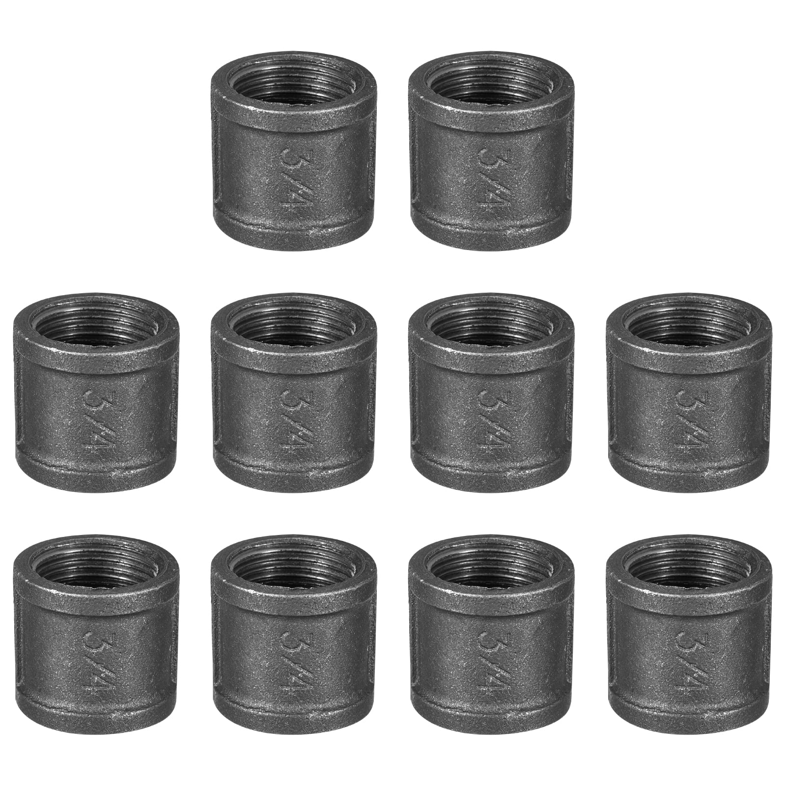 1"(25mm) Pipe Fitting Coupling, Cast Malleable Iron Threaded Pipe ...