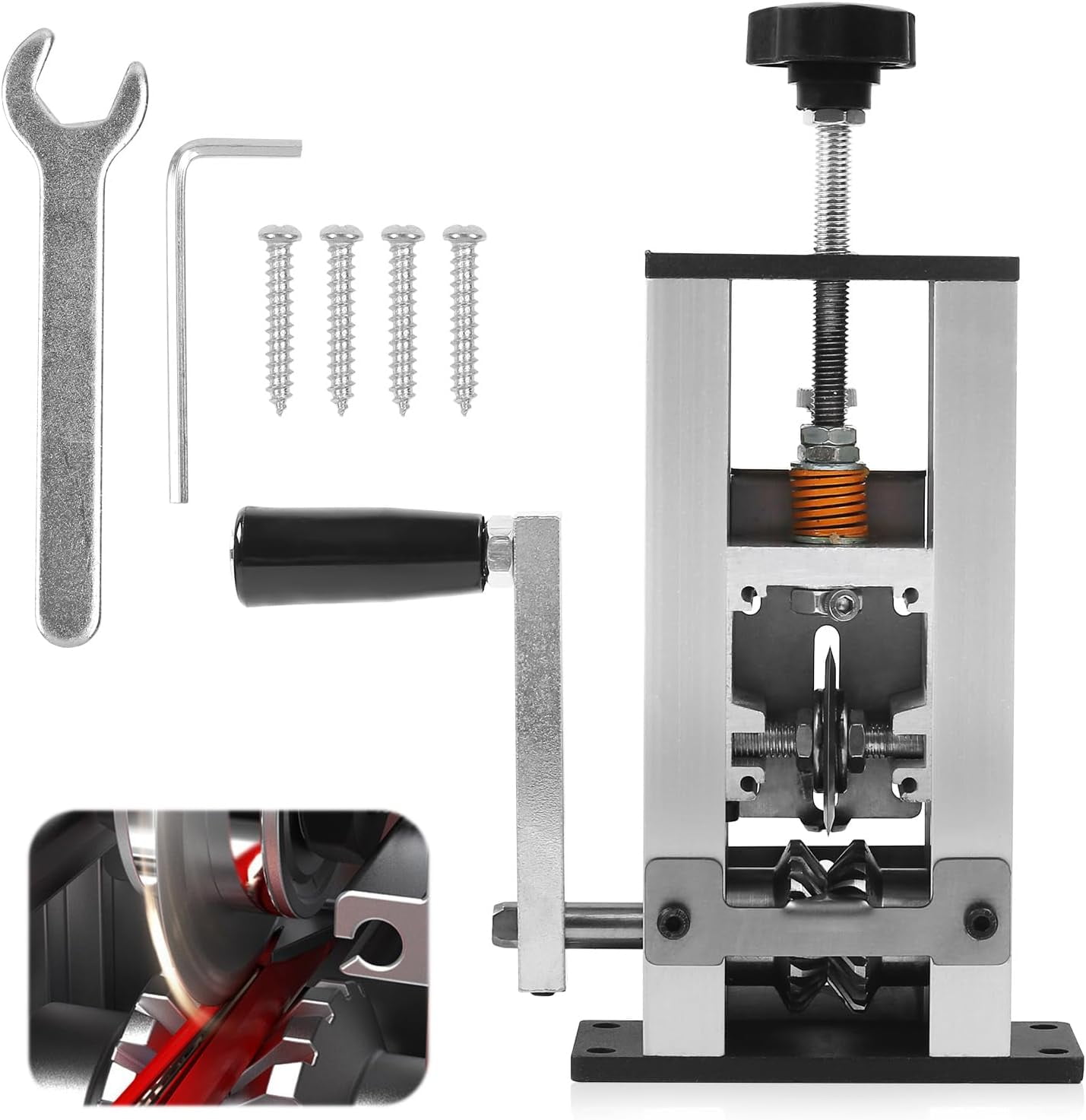 1-25mm Wire Stripper Machine, Portable Wire Stripper Tool with Handle ...