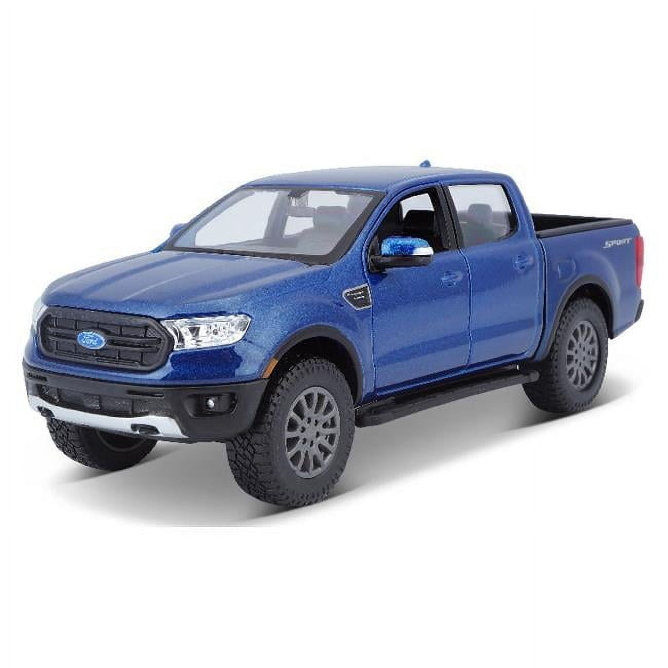 1-27 Scale Model Car for 2019 Ford Ranger Pickup Truck, Blue - Walmart.com