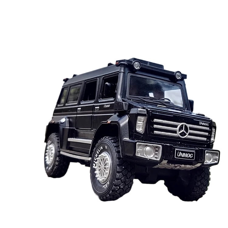 1:28 Die Cast Alloy Car Model Toys UNIMOG U500 Truck Metal Model ...