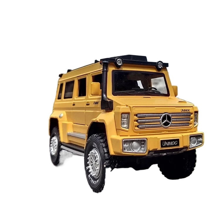 1:28 Die Cast Alloy Car Model Toys UNIMOG U500 Truck Metal Model ...