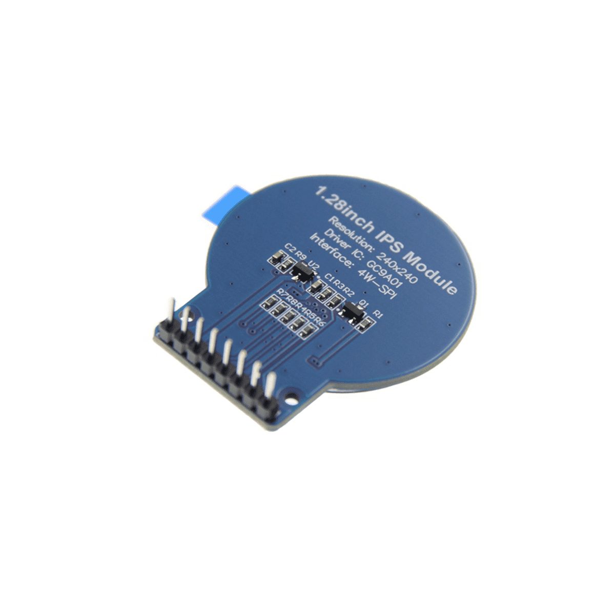 1.28 Inch Ips Full View TFT Display LCD Screen SPI Serial Port Round Screen 240X240 Resolution ...