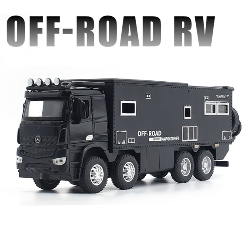 1/28 NOMADISMs Arocs Unimog Alloy Motorhome Touring Car Model Diecast ...