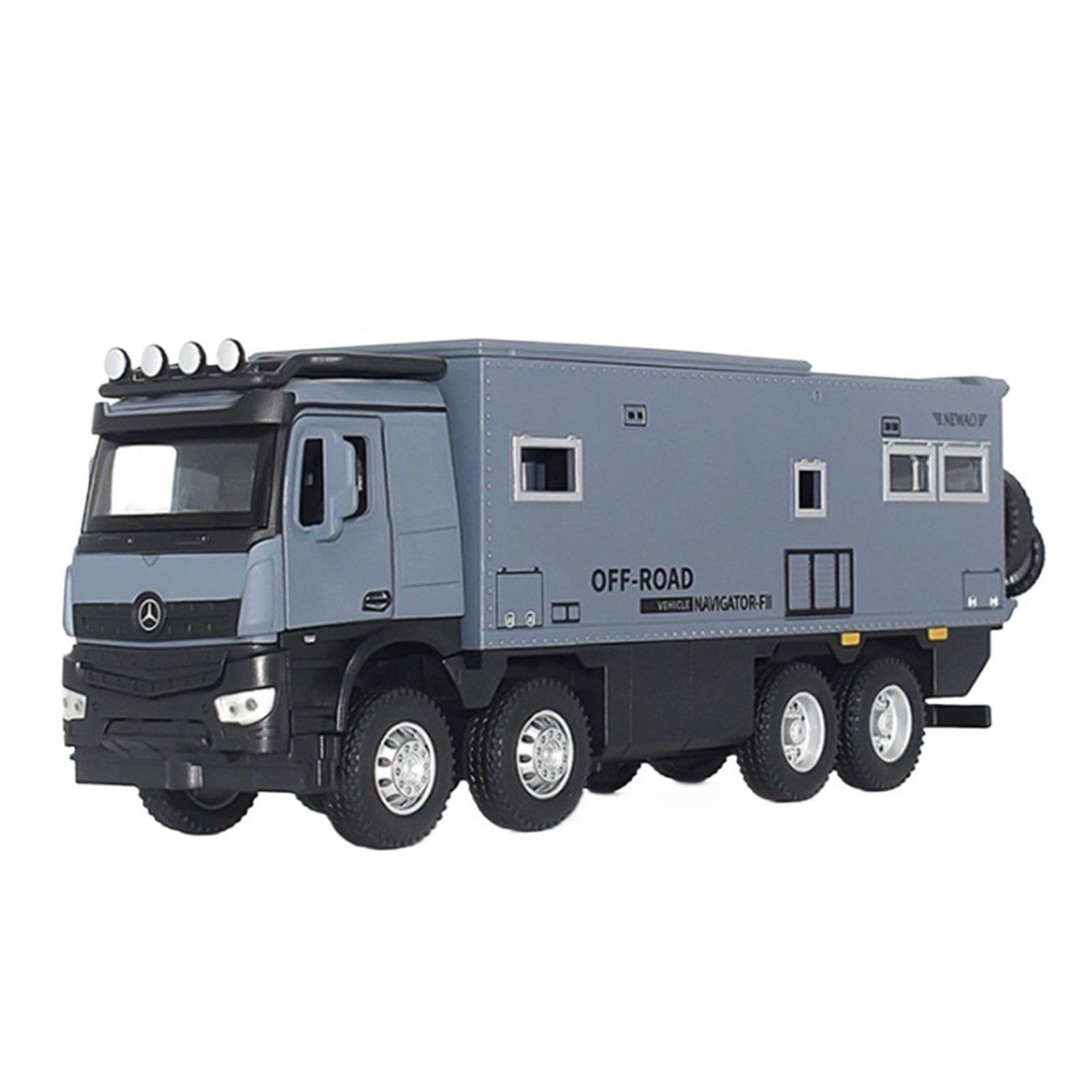 1/28 NOMADISMs Arocs Unimog Alloy Motorhome Touring Car Model Diecast ...