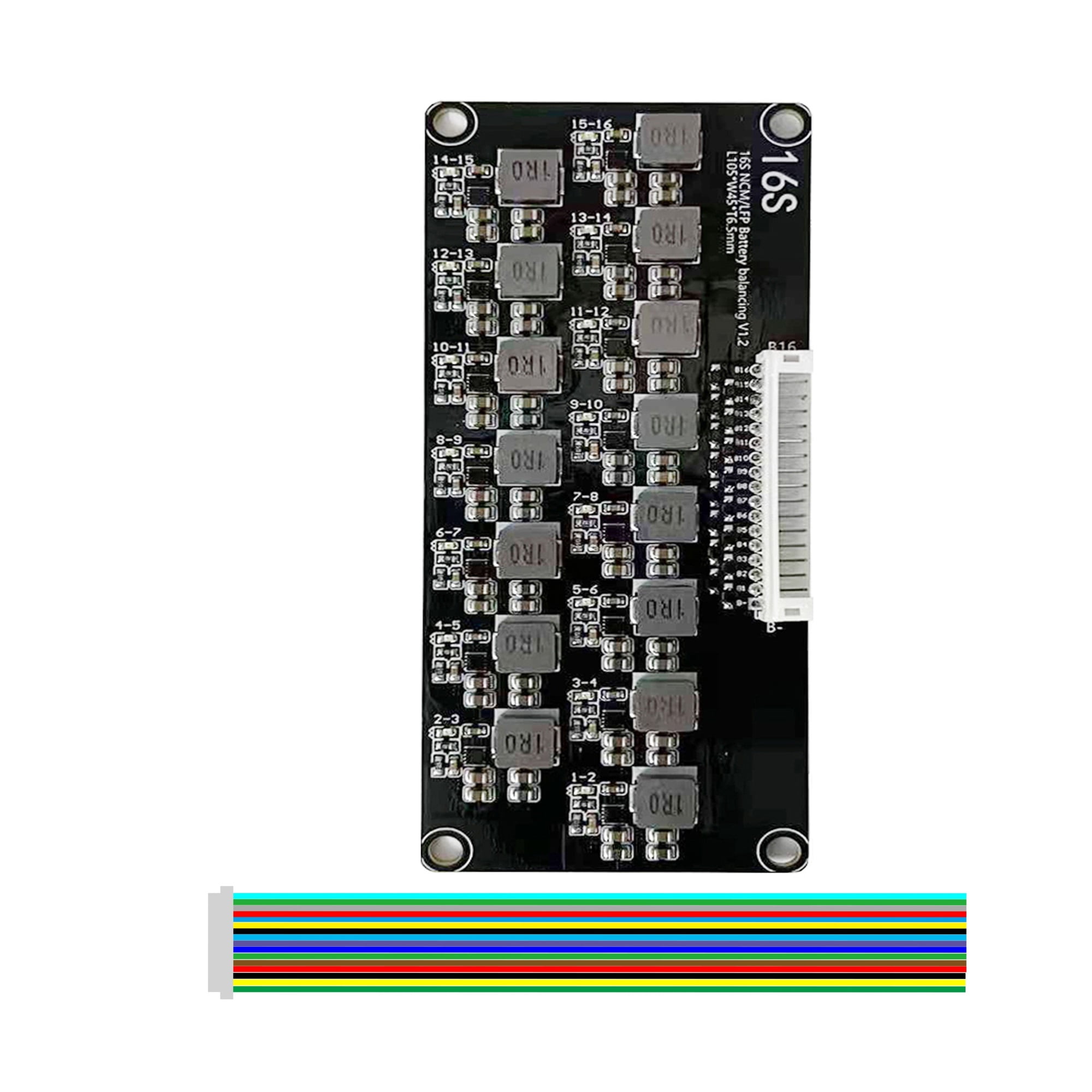 1.2A 16S High Current Equalizer Module Li- Lithium Battery Active Balancer Energy Transfer Bms ...