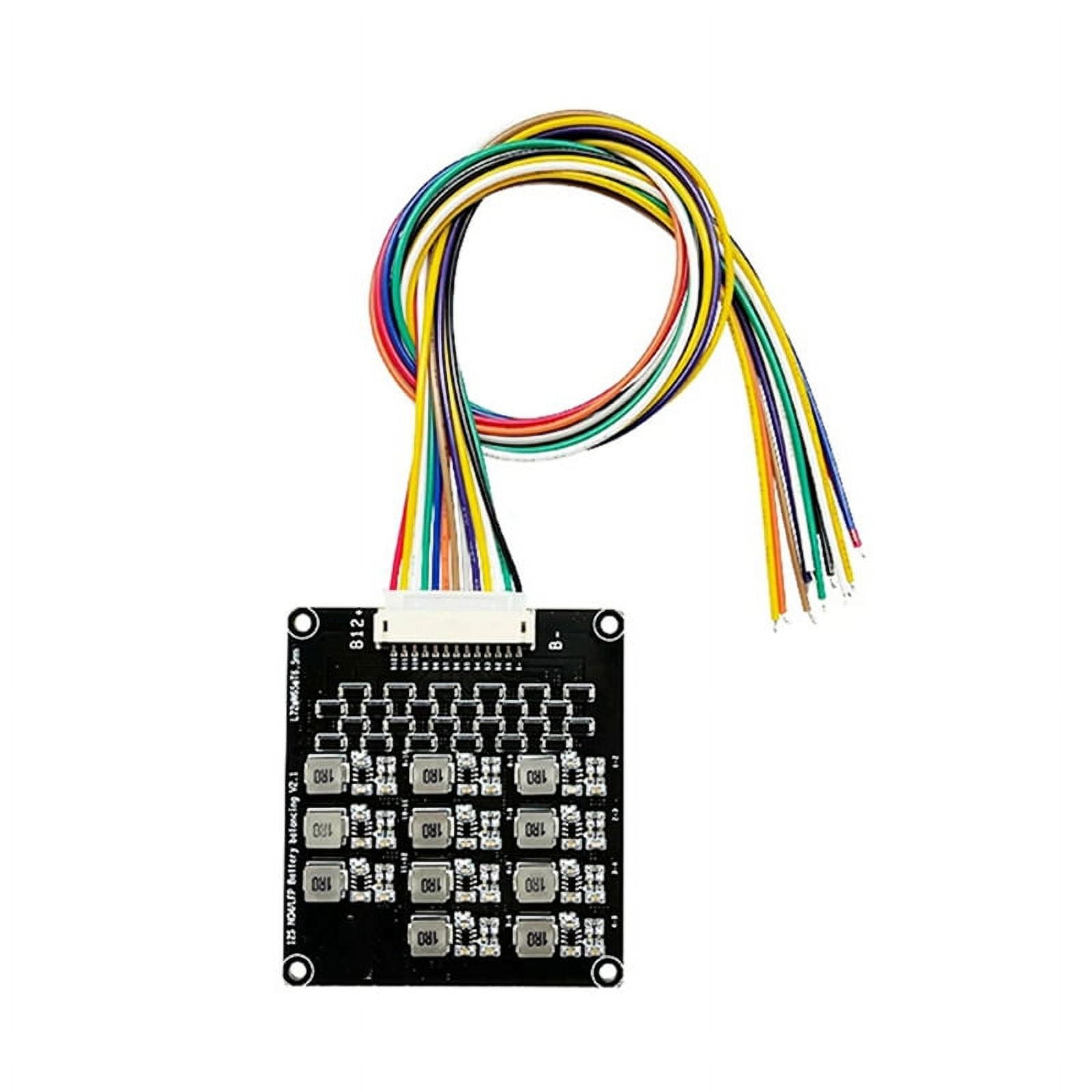 1.2A Balance Li-Ion Lifepo4 Lithium Battery Active Equalizer Balancer Energy Transfer 12S PCB ...