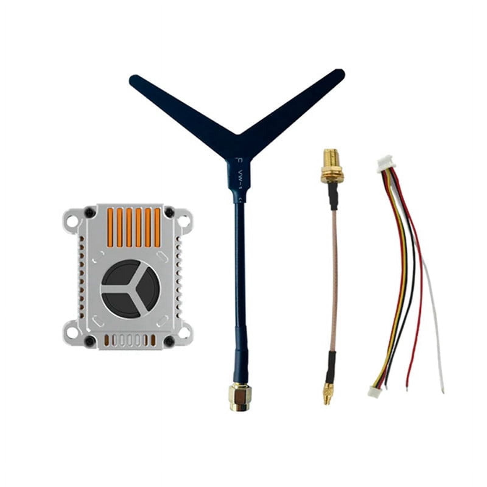 1.2G 2W VTX 2000mW 9 Channels FPV Video Audio Transmitter 7-36V MMCX for FPV Long Rang RC Racing ...