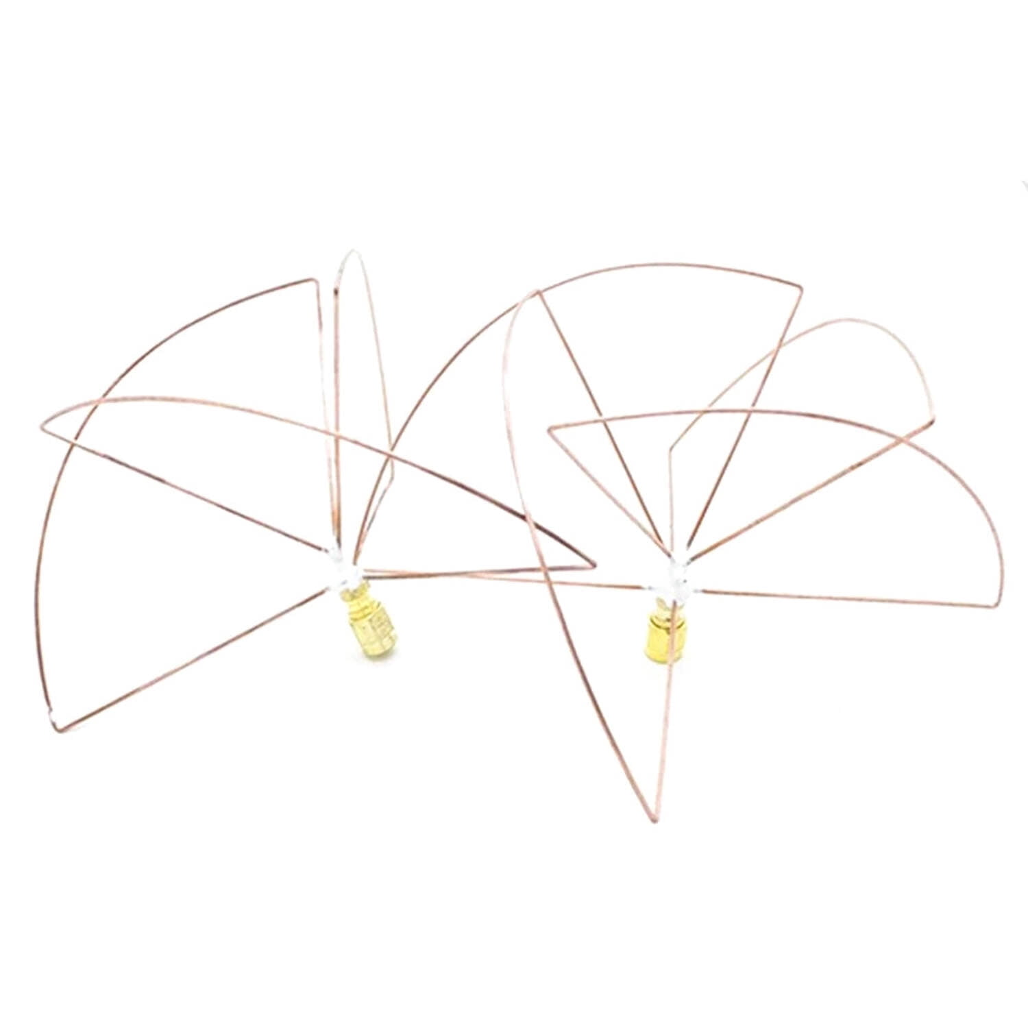 CLEARANCE / 1.2GHz Antenna Set Circular Polarized 3-Leaf + 4-Leaf ...