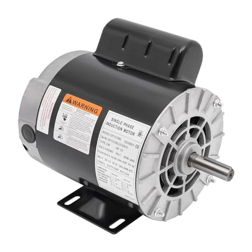 1/2HP Air Compressor Electric Motor General Purpose Single Phase Motor ...