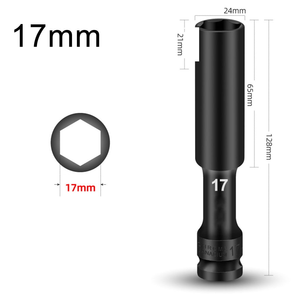 1/2Inch Drive Deep Socket Extra Deep Bolt Nut Driver Extension Bit 8 ...
