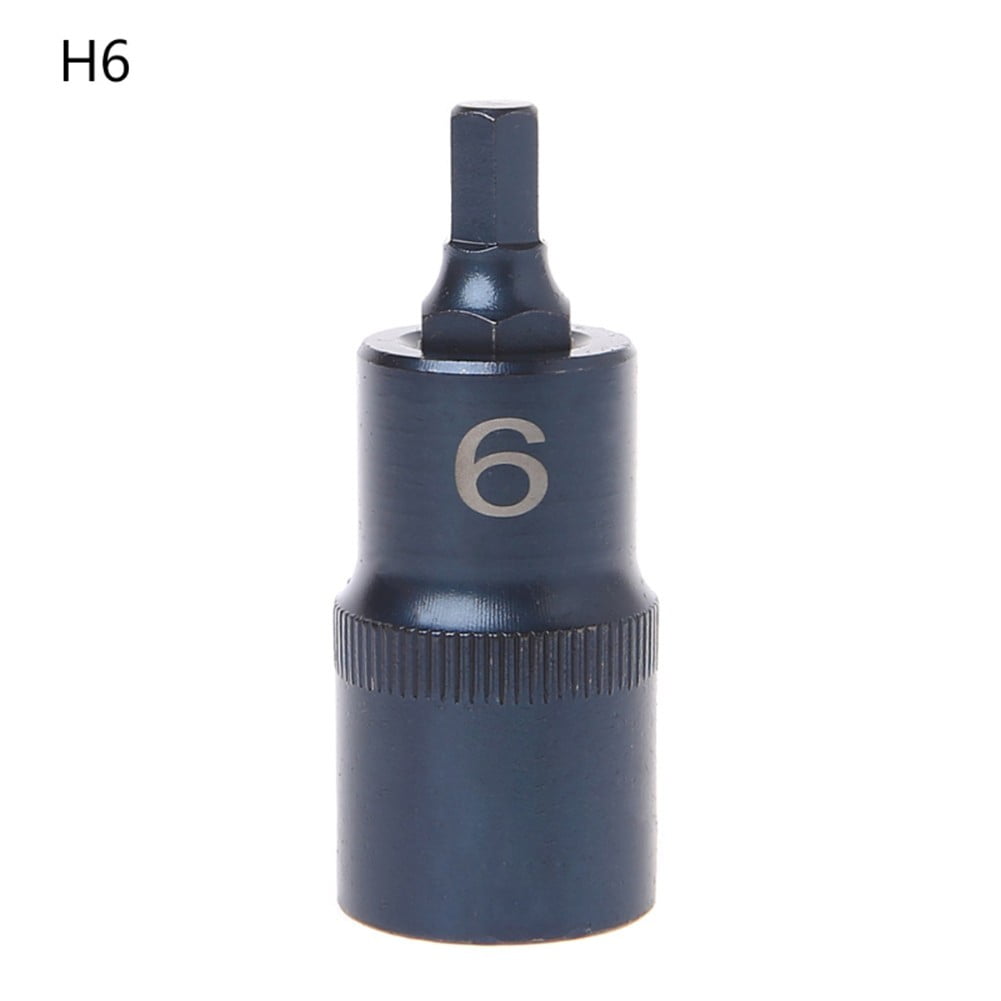 1/2Inch Drive Hexagon Socket Screwdriver Wrench Hex Socket Wrench 55mm H4-H17 - Walmart.com