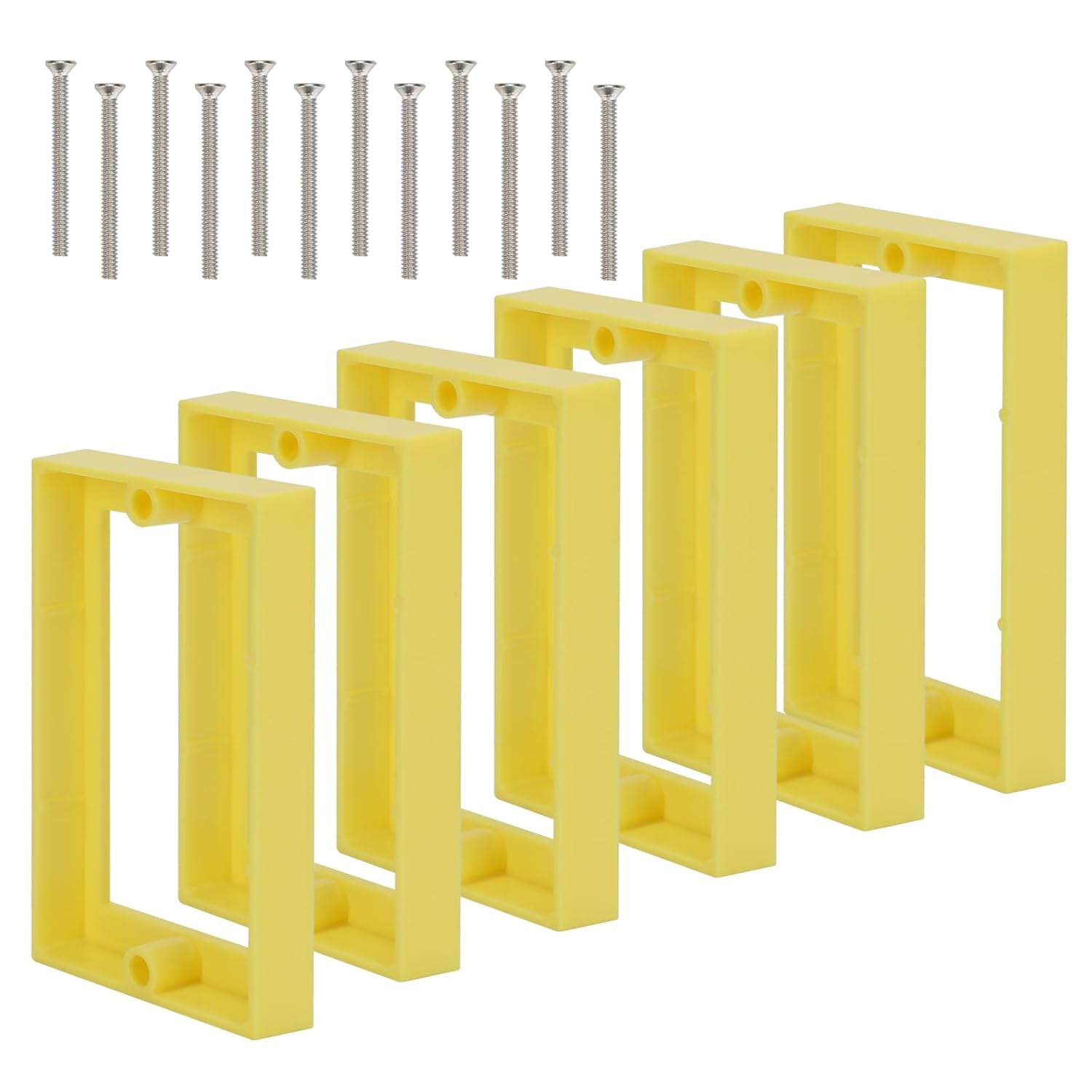 1/2Inch Single Gang Receptacle Outlet Box Extenders,Include 12Screws (6 ...