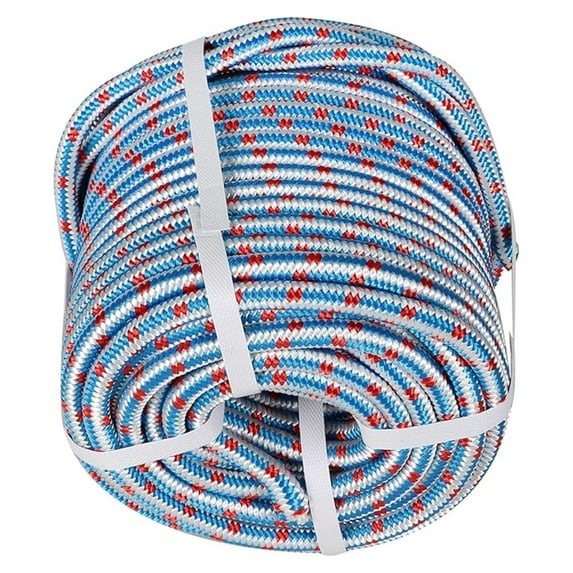 1/2Inch x 150FT Arborist Tree Rope, 16 Strand Braided Polyester Rope ...
