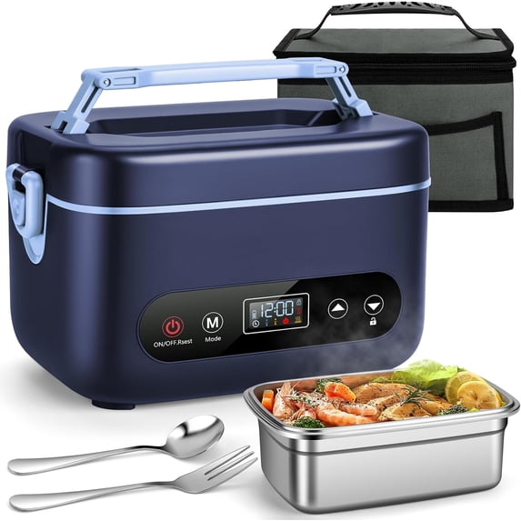 1.2L Cordless Lunch Box - 20000mAh Portable Warmer with 5-Sided Heating ...
