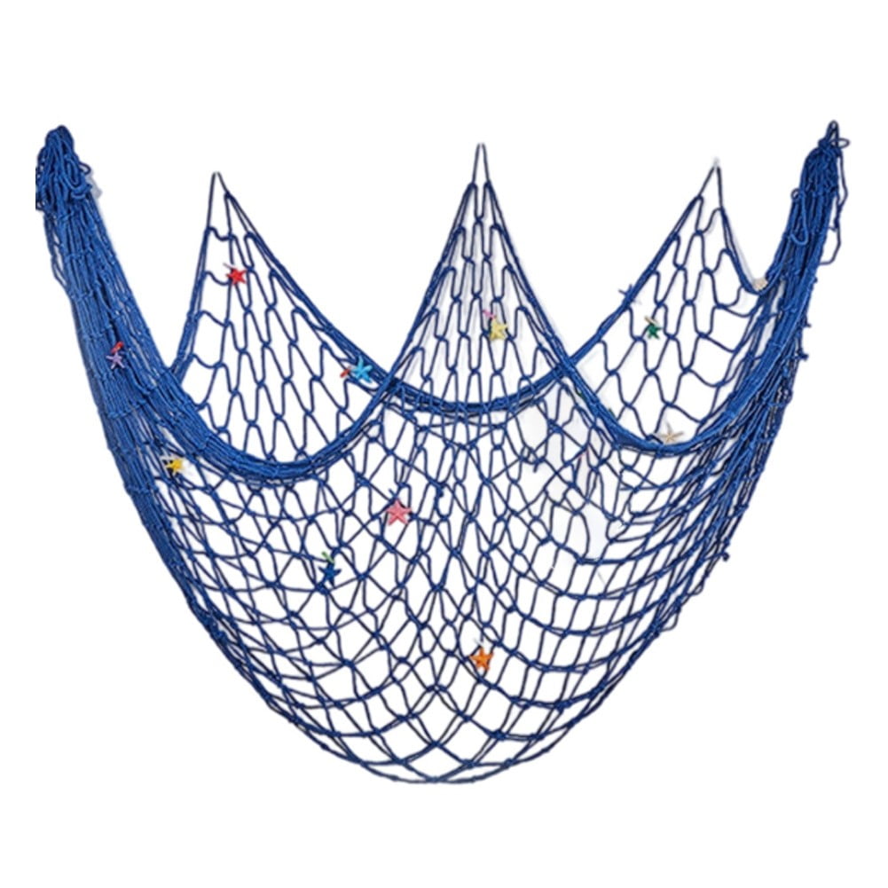 1×2M/1.5×2M Fishing Net Decoration Wall Hanging Fish Net Beach Themed ...