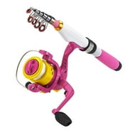 Ronco Portable Pocket Fishing Rod, Green, 6' Length - Walmart.com