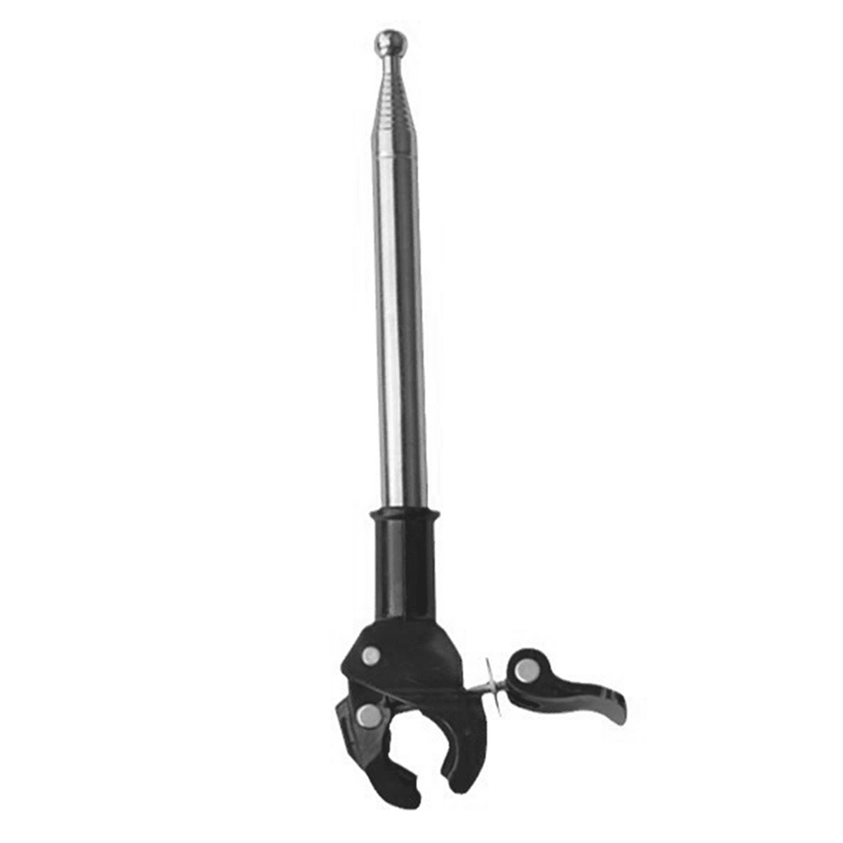1.2M Telescopic Flag Pole Stainless Steel Waving Flagpole Car Holder ...