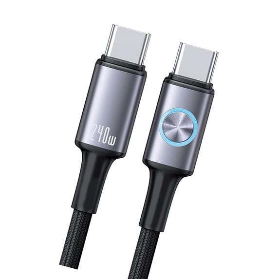 1.2M USB C Fast Charging Cable 240W 60W Double Power With Overcurrent ...