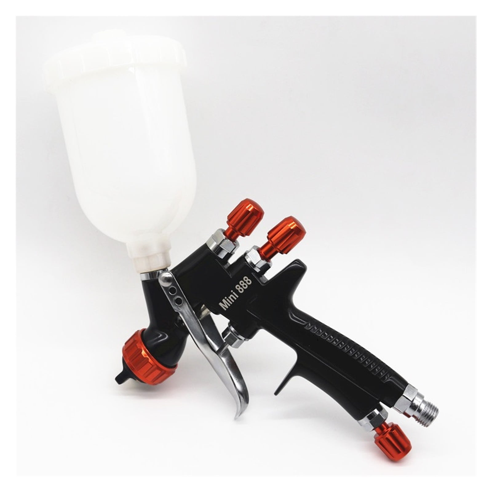 1.2MM Spray Gun 1.0MM Nozzle Kit 400CC/250CC Tank Air Spray Gun With ...