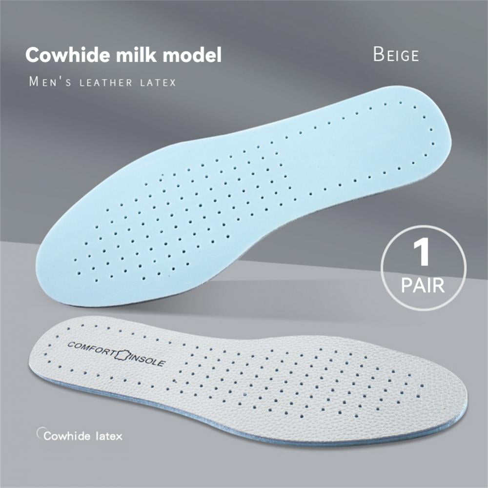 1/2PAIRS Shoe-pad New Arrivals Thickened First Layer Cowhide Sweat ...