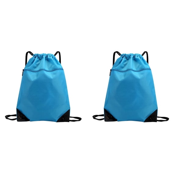 1-2PC Drawstring Backpack Bag Waterproof Draw String Back Sack with ...