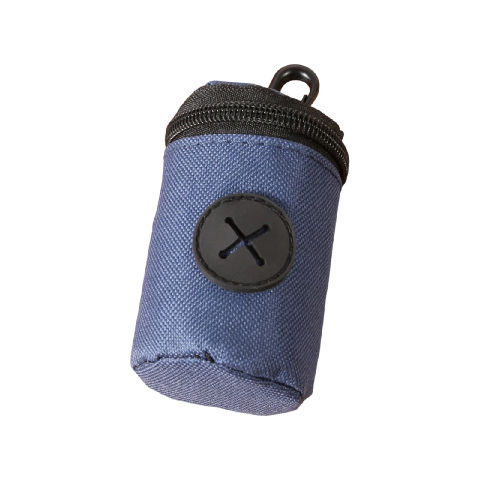 1-2PC Soft Fabric Dog Poop Bag Holder for Leashes with Clip Cloth ...