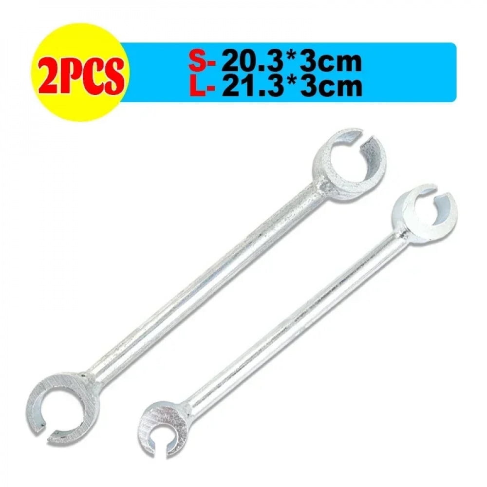 1-2PCS Double Head Hinge Gap Repair Wrench Labor Saving Tool for Round ...