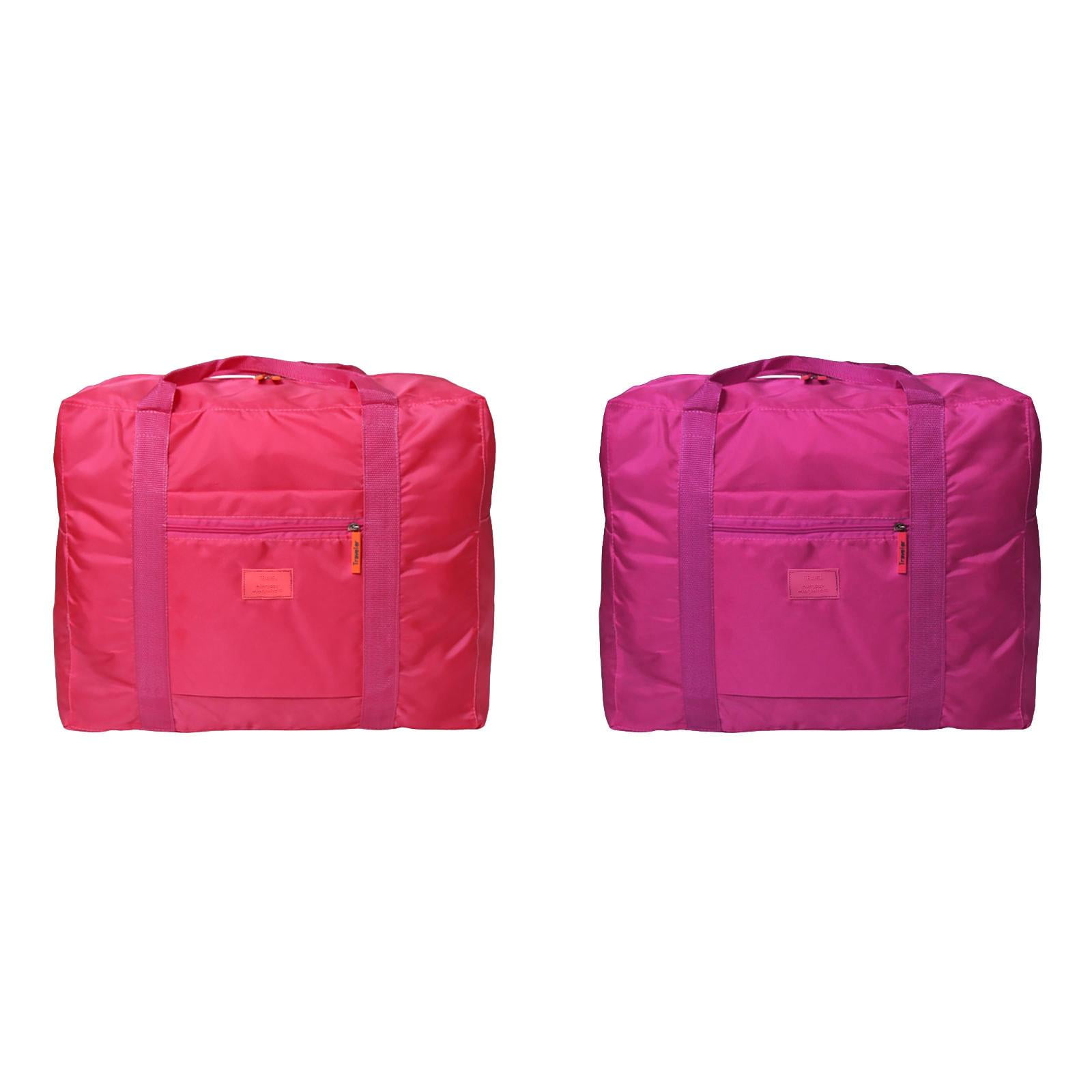 1/2PCS Travel Luggage Duffel Bag Lightweight Foldable Nylon Travel Tote ...