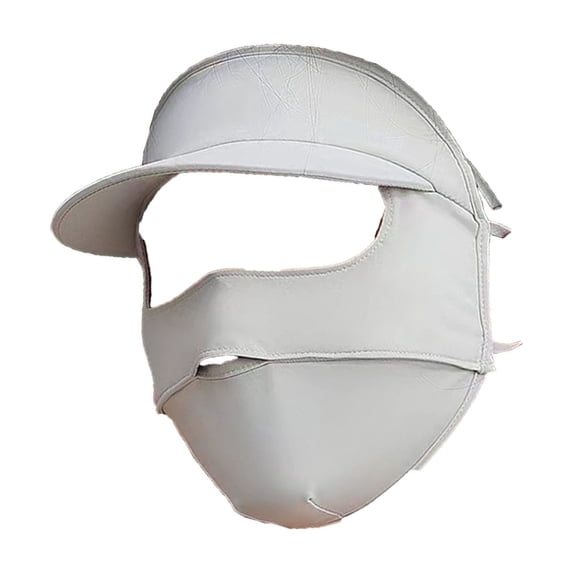1/2Pcs 9.84 Inch Ice Silk Full Face Mask Sun Protection for Women - UV ...