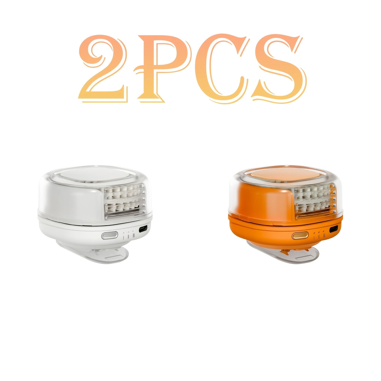 1/2Pcs Bladeless Clip Fan, quiet lightweight build with 3 speeds. Dual ...