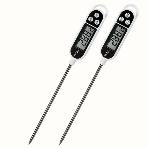 1/2Pcs Digital Kitchen Food Thermometer TP300 Water Oil Thermometer for ...
