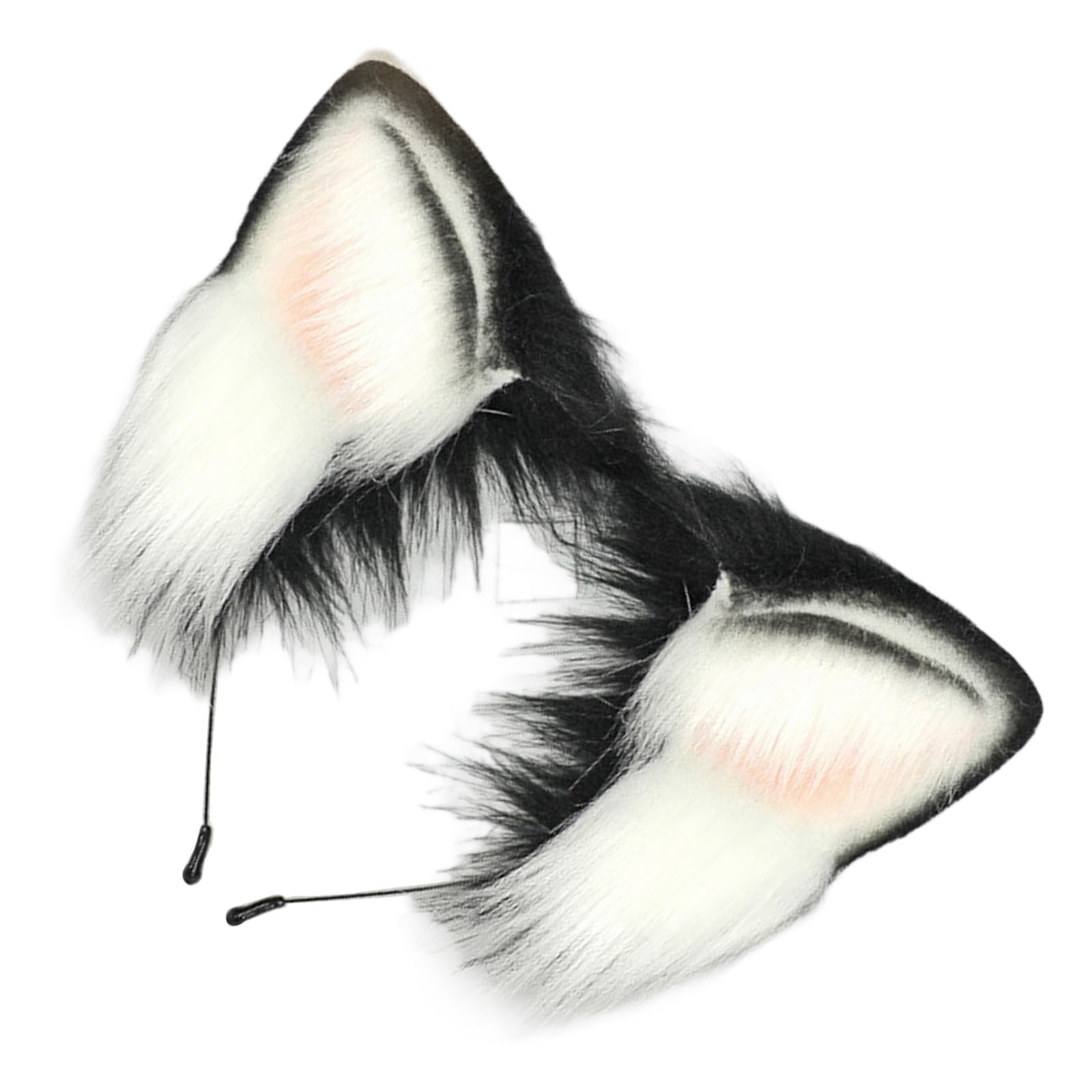 1/2Pcs Dog Ears Hairband Dog Tail Dog Costumes Halloween Cosplay ...