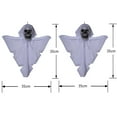 1/2Pcs Halloween Horror Skeleton Ghost Decoration Party Hanging Skull ...