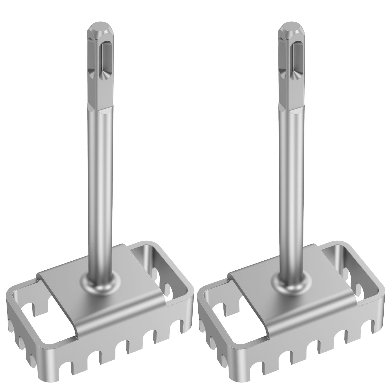 1/2Pcs Incisive Steel Square Concrete Slot Cutter for SDS Plus Rotary ...