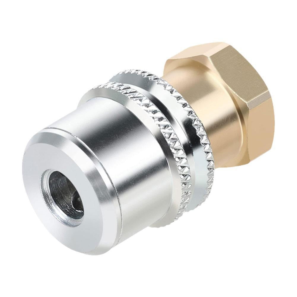 1/2Pcs Lock On Air-Chuck 1/4NPT Closed Flow Brass Tire Air-Chuck For ...