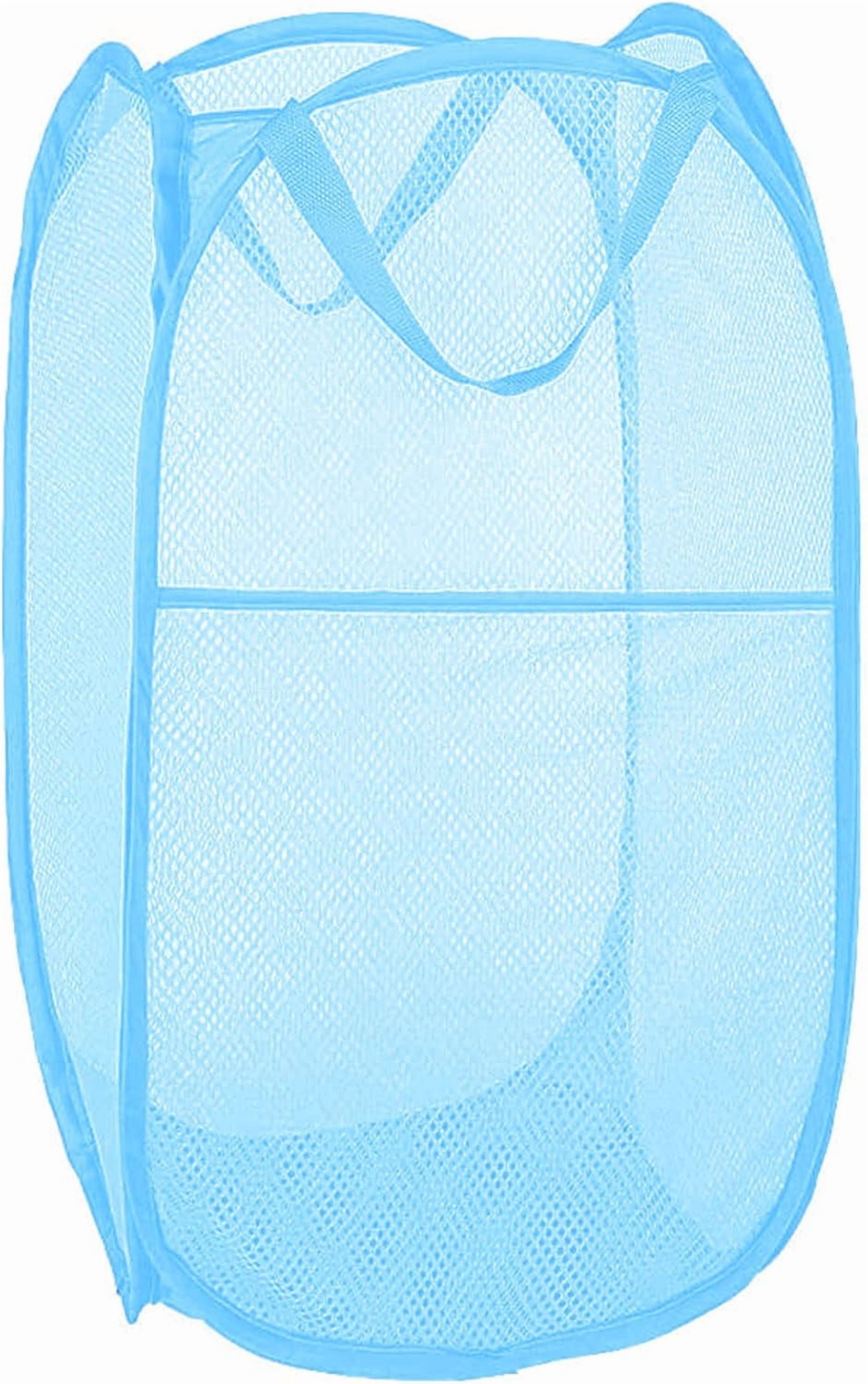 1/2Pcs Mesh Laundry Hamper, Pop Up Laundry Basket Portable Collapsible Clothes Storage Bin for ...