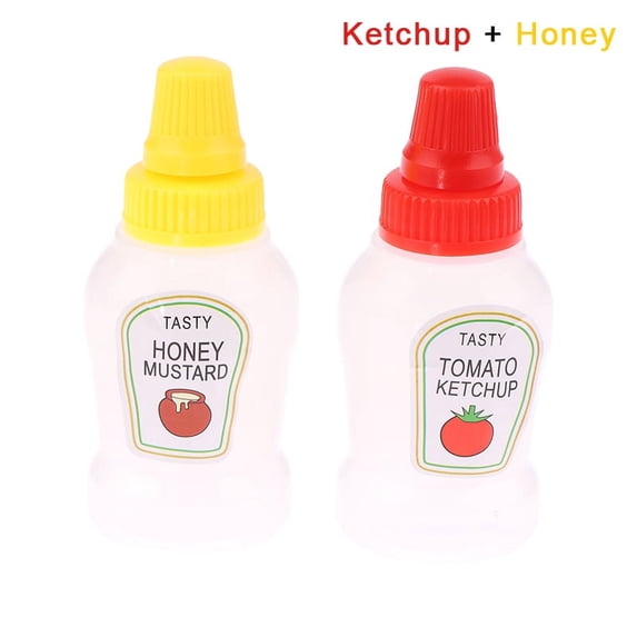 1/2Pcs Mini Portable Small Sauce Container Tomato Gravy Boat Salad ...