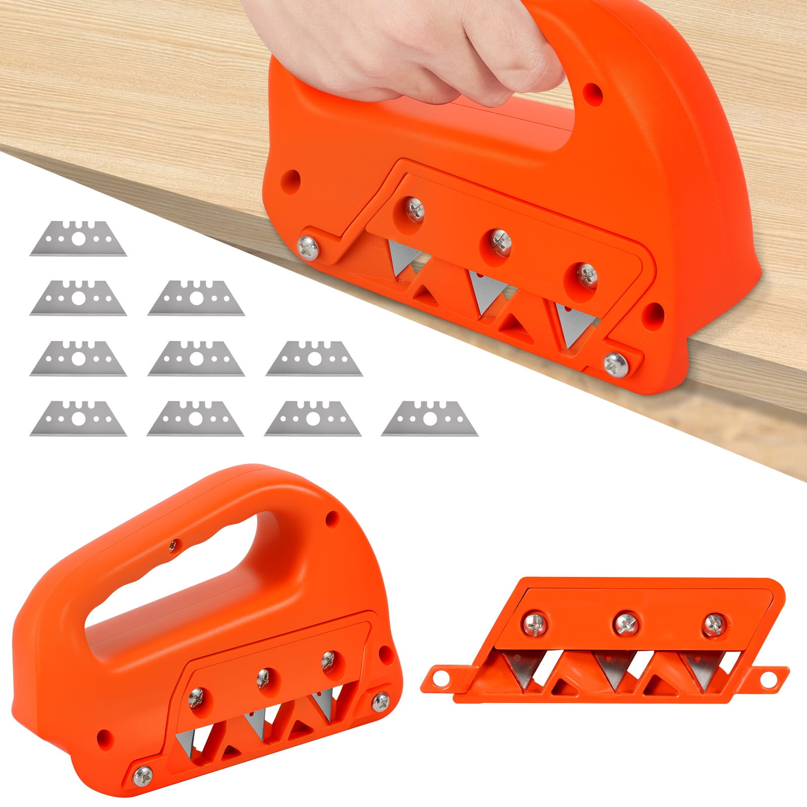 1/2Pcs Plasterboard Fast Cutter Precise 45° 60° Gypsum Board Chamferer ...