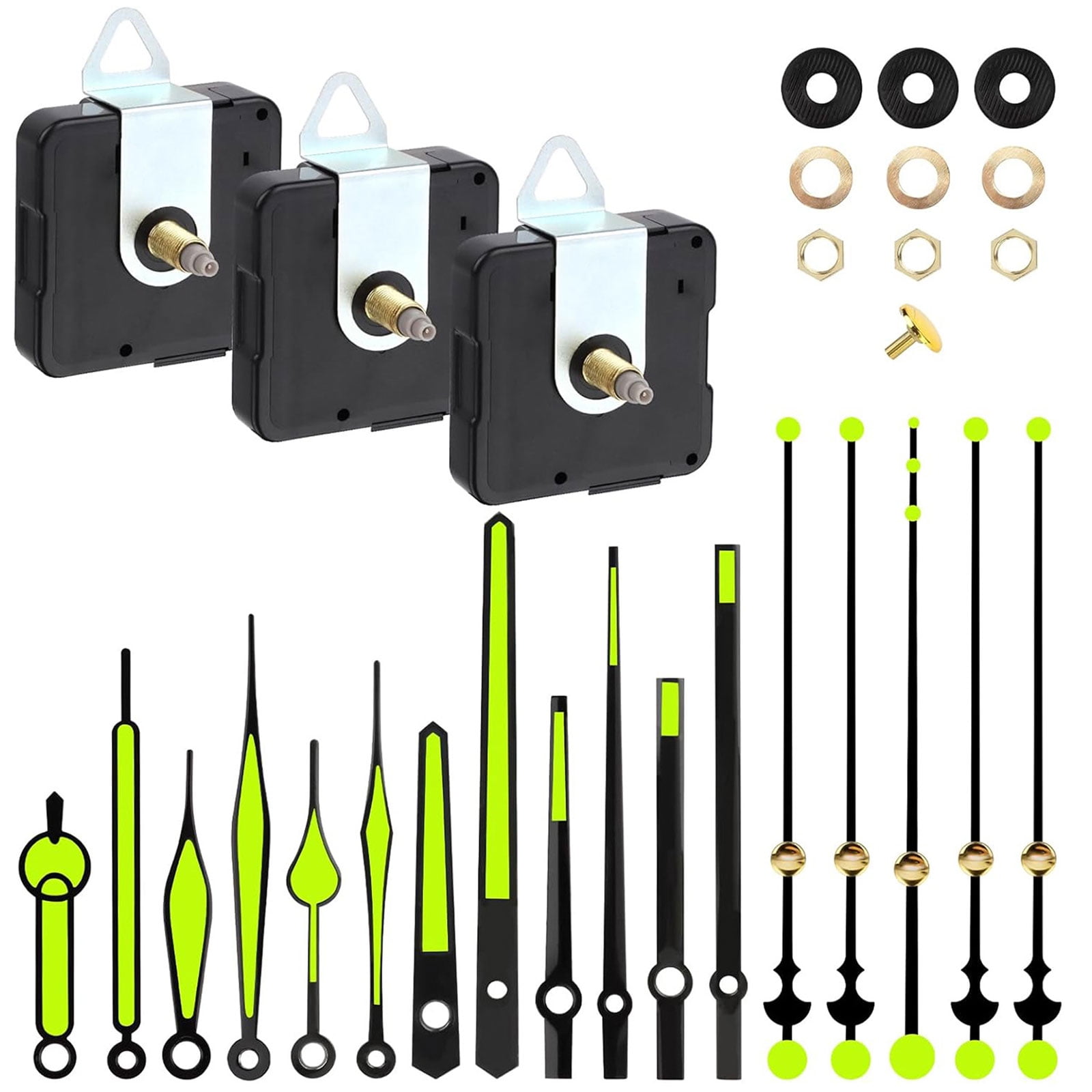 1/2Pcs Quartzs Diys Wall Clock Movement Mechanism Operated Silents ...