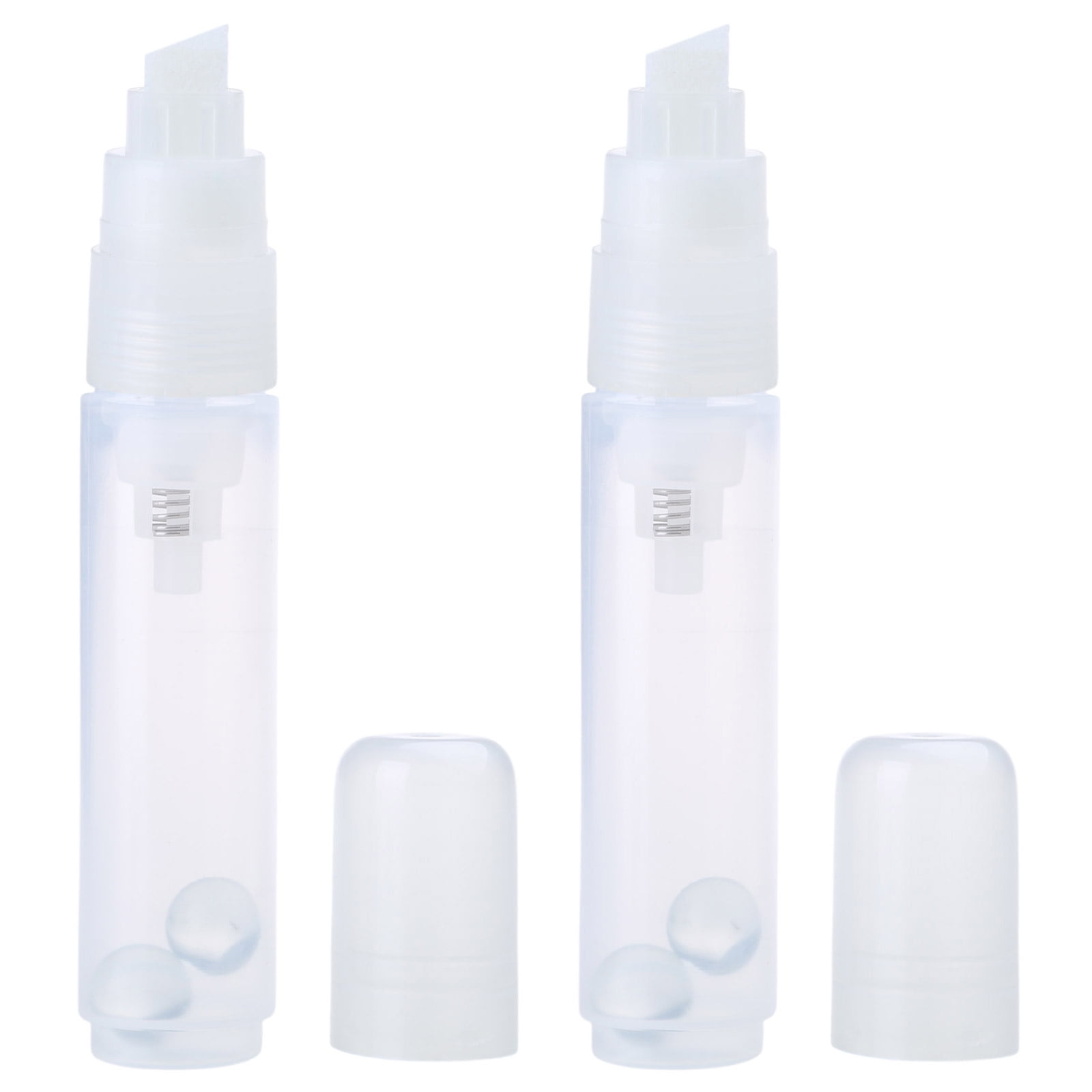 1/2Pcs Refillable Empty Paint Pen Empty Marker Pen 10mm Inclined Tip ...