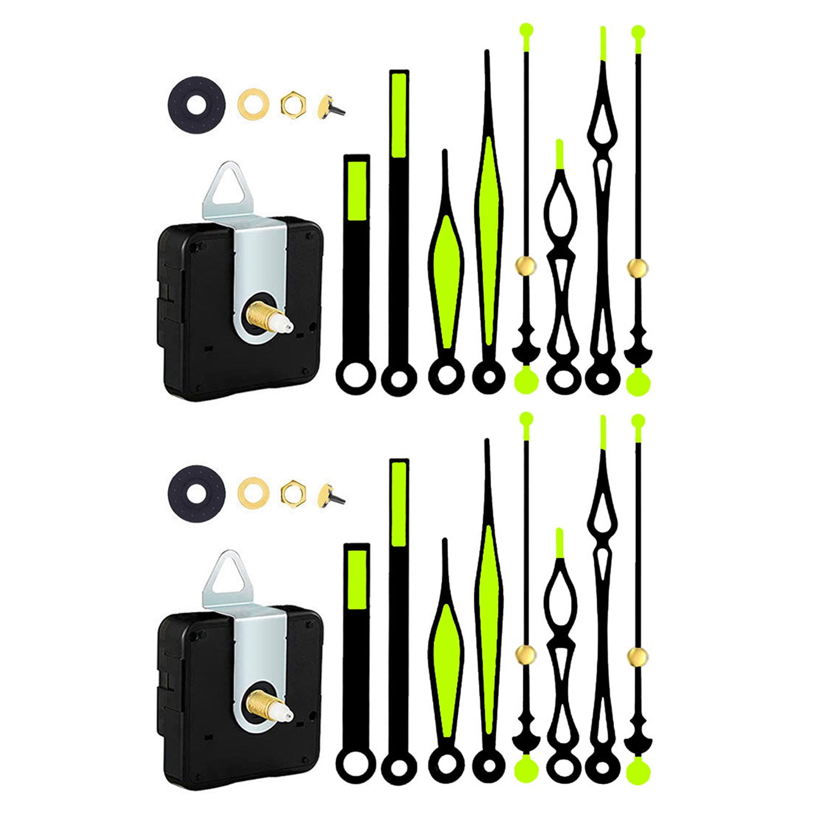 1/2Pcs Silents Clock Movement Mechanism Diys Clock Repair Parts Motor ...