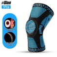 1/2Pcs Sport Compression Knee Support Brace Patella Protector Knitted ...