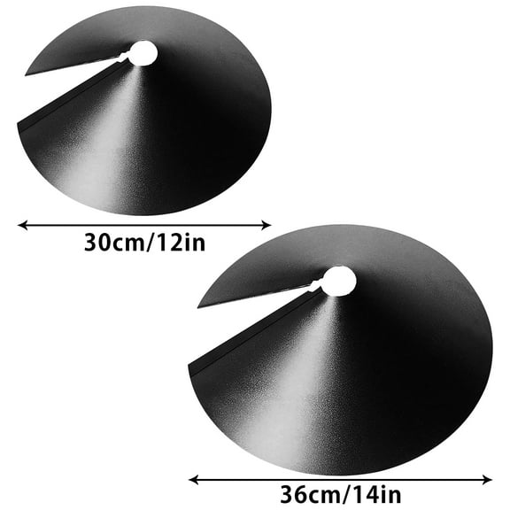 Woodlink Clear Plastic Bird Feeder Guard, Weather Shield & Squirrel ...